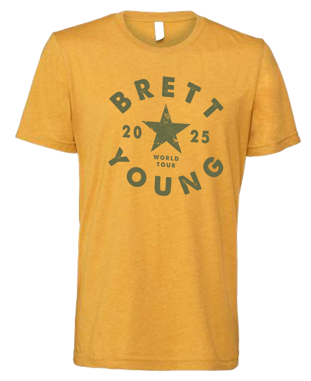 2025 Brett Young Star Tee – Brett Young Official Merchandise