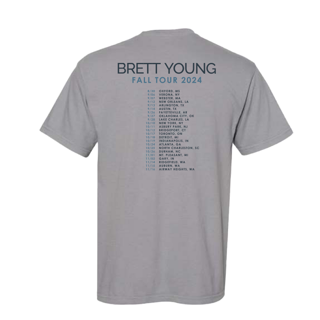 Fall Tour Tee 2.0 – Brett Young Official Merchandise