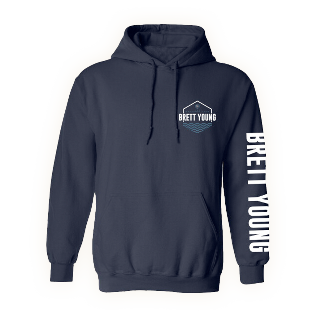 2021 Brett Young The Weekends Tour Hoodie – Brett Young Official ...
